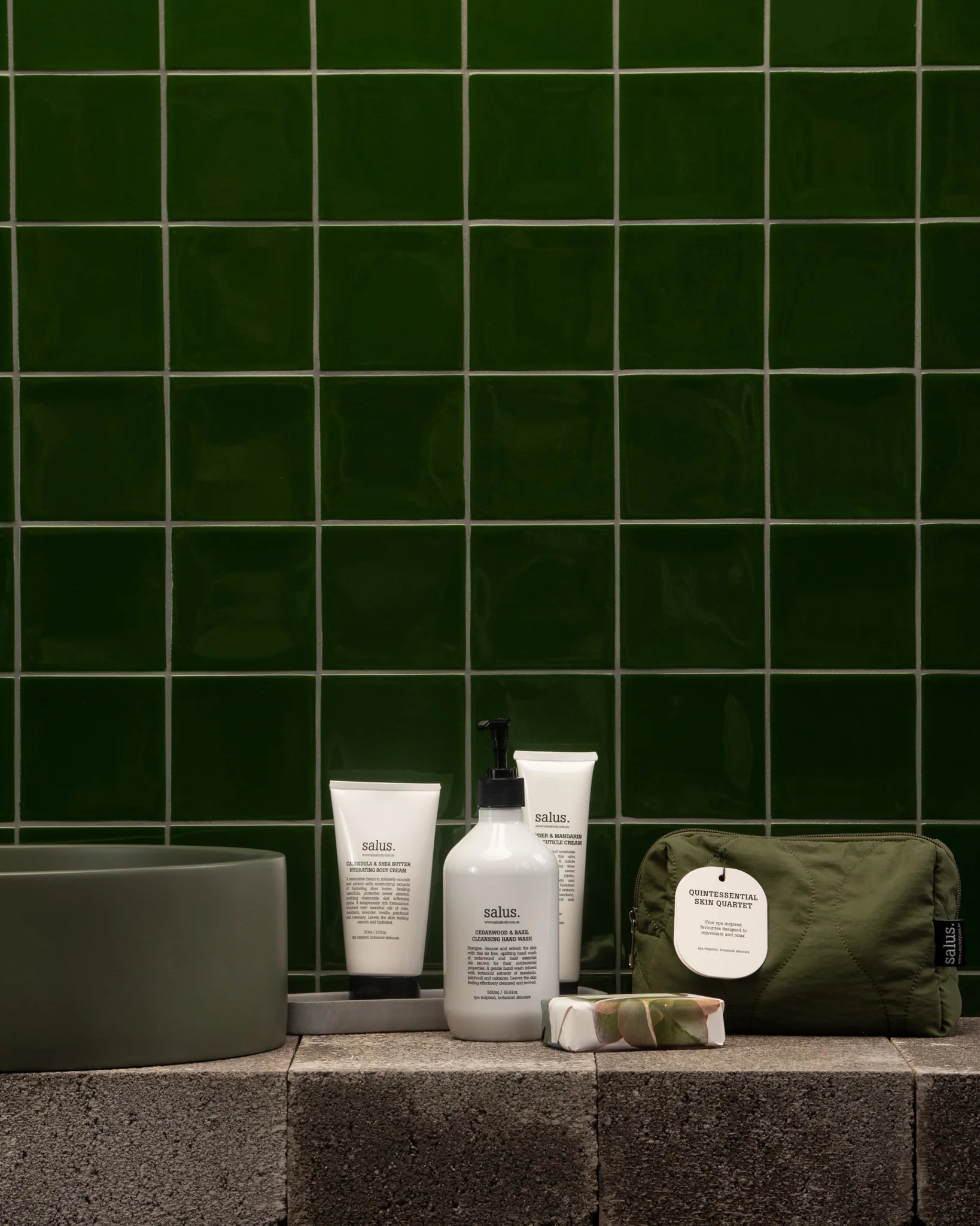 Salus - Set - Quintessential Skin Quartet – Behind The Trees