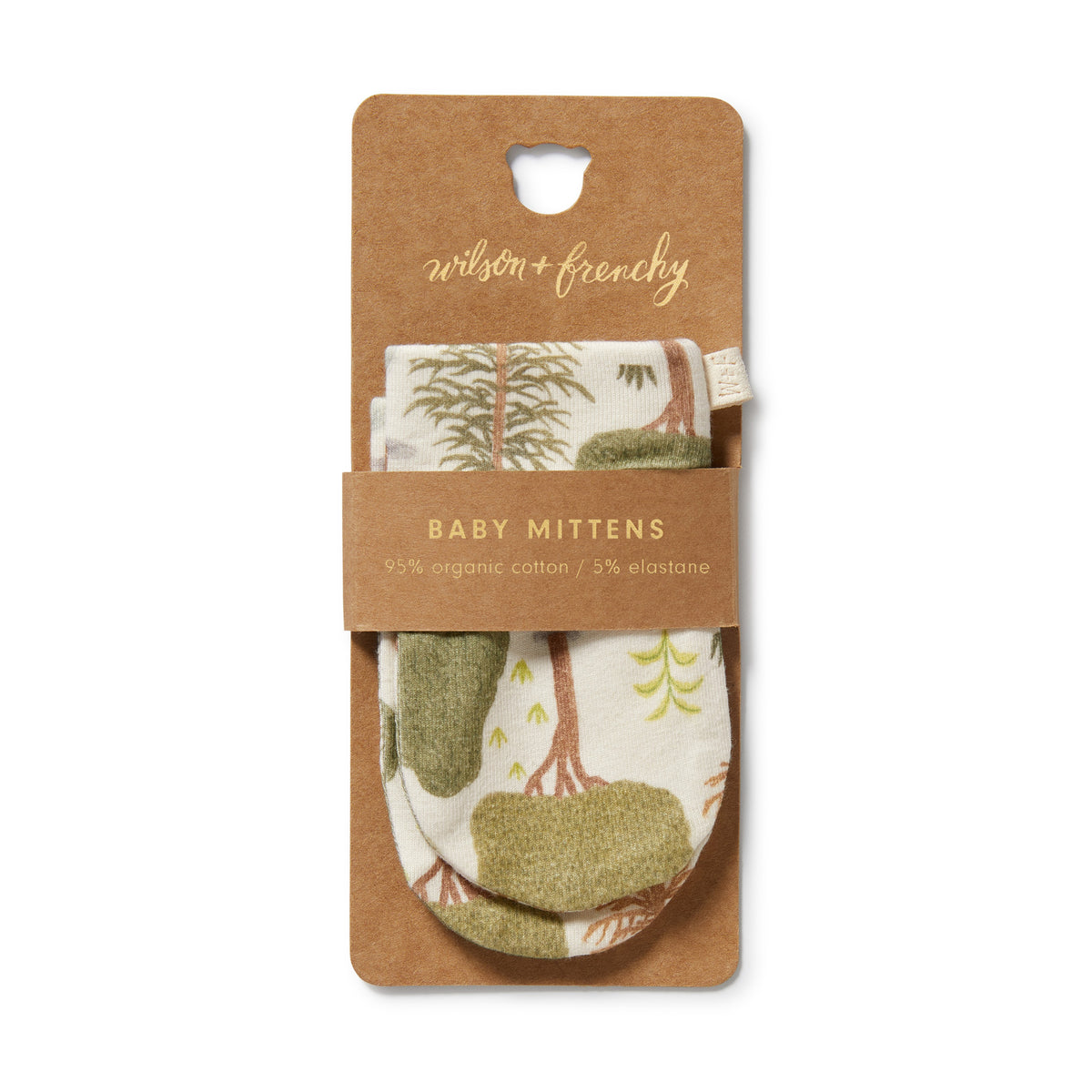 Wilson And Frenchy - Organic Mittens - Little Trees – Behind The Trees